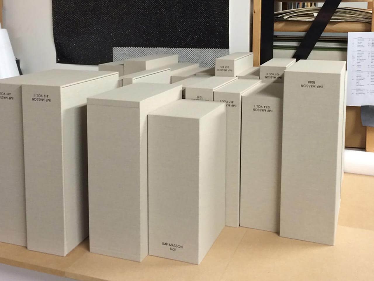 Conservation boxes for the Ecole des Beaux-Arts of Paris | Laurel ...